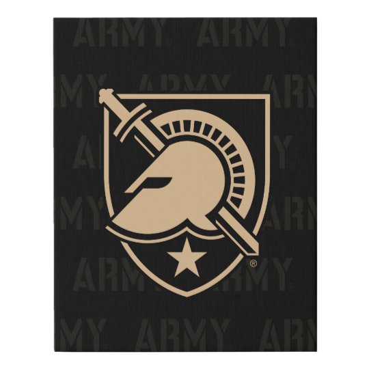 United States Military Academy Logo Watermark Faux Canvas Print ...