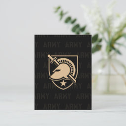 United States Military Academy Logo Watermark Invitation Postcard | Zazzle
