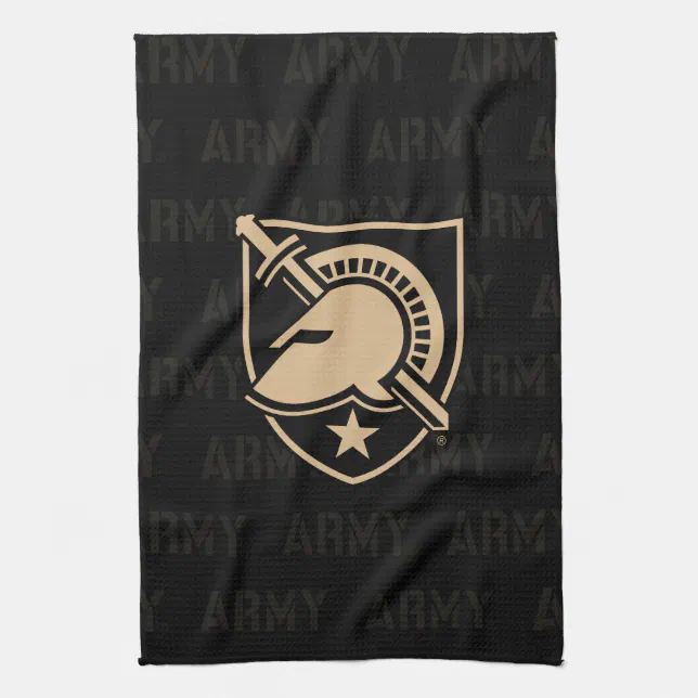 United States Military Academy Logo Watermark Kitchen Towel | Zazzle