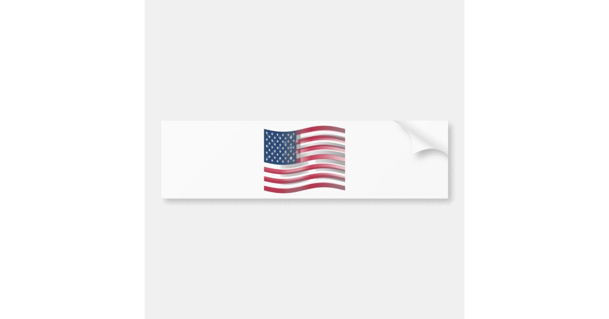United States of America Bumper Sticker | Zazzle