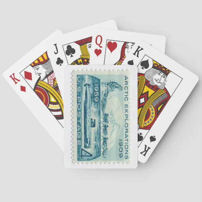 United States Postage Stamp Deck of Playing Cards | Zazzle
