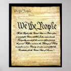 Preamble of the Constitution. Poster | Zazzle.com