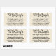 United States Preamble Rectangular Sticker | Zazzle