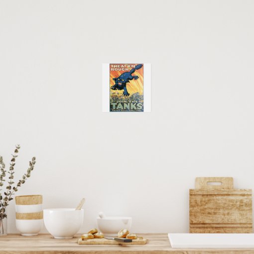 United States Tank Corps. circa 1918 Poster | Zazzle