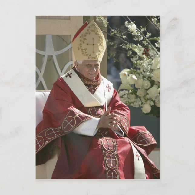 United States, Washington, D.C. Pope Benedict Postcard | Zazzle