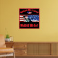 United We Stand Divided We Fall Poster | Zazzle