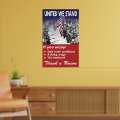 United We Stand -- Pro-Union Poster | Zazzle