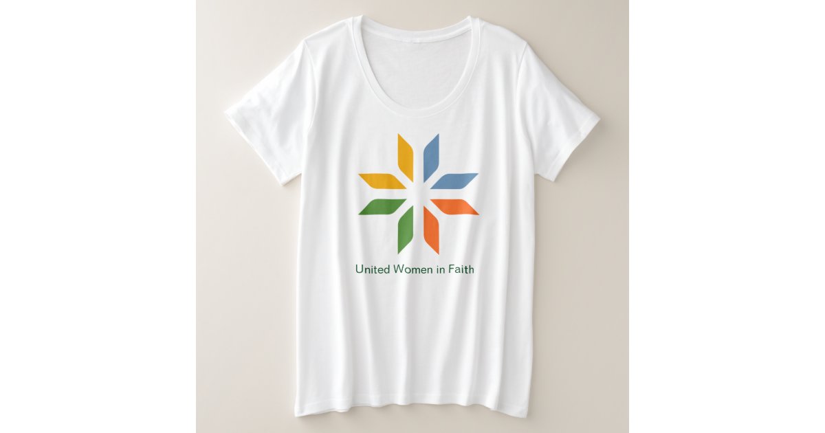 United Women in Faith logo Plus-sized T-shirt | Zazzle