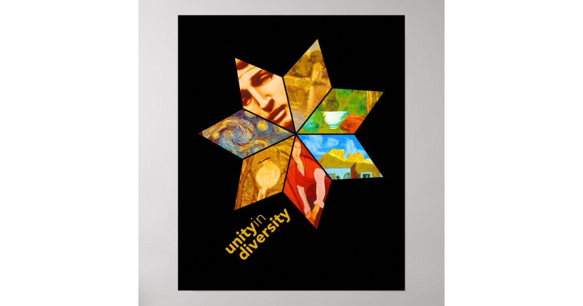 Unity in Diversity Poster | Zazzle