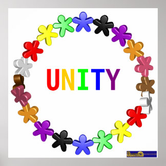Unity In Diversity Posters | Zazzle