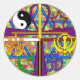 Unity Spiritual Symbols Classic Round Sticker | Zazzle