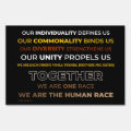 Unity Yard Sign (12 x 18) | Zazzle