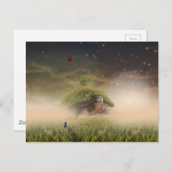 Universal Turtle Postcard | Zazzle