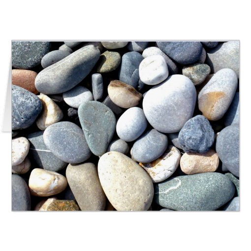 Universal Values Joy Hope Peace Faith Love Pebbles Card | Zazzle