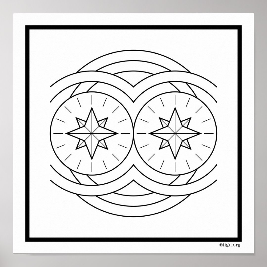 Universe Symbol Poster | Zazzle