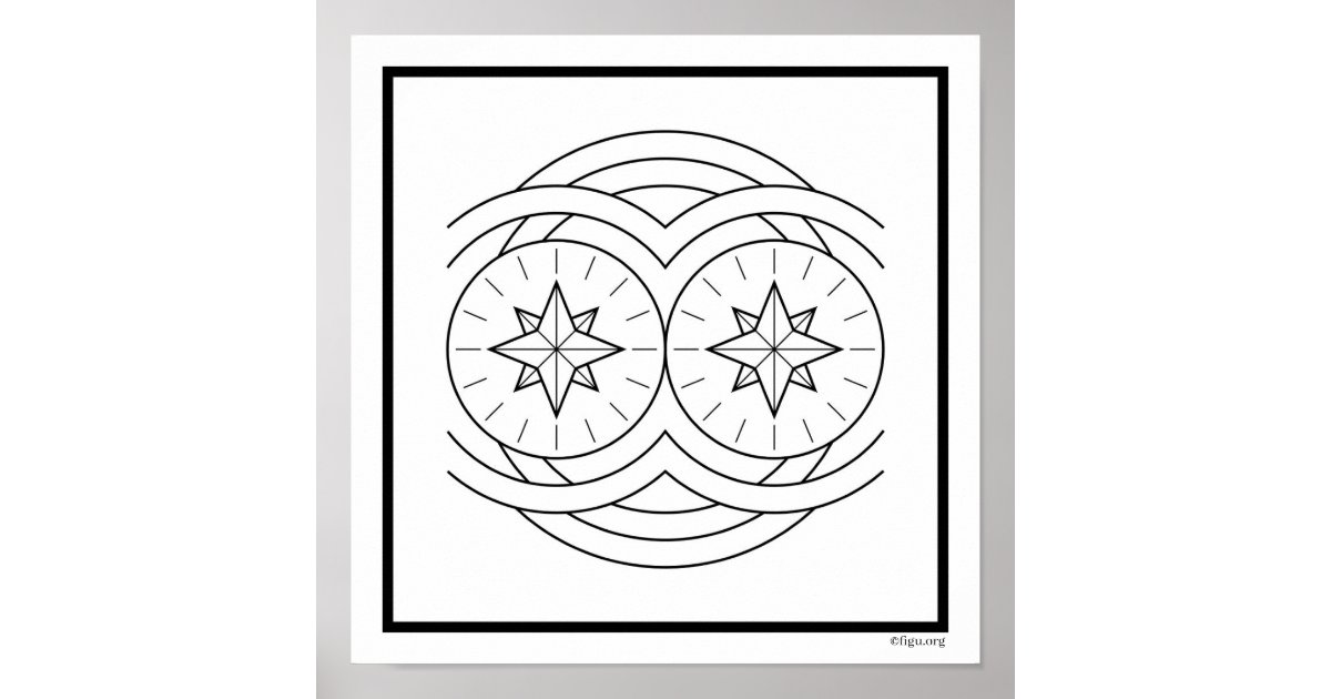 Universe Symbol Poster | Zazzle