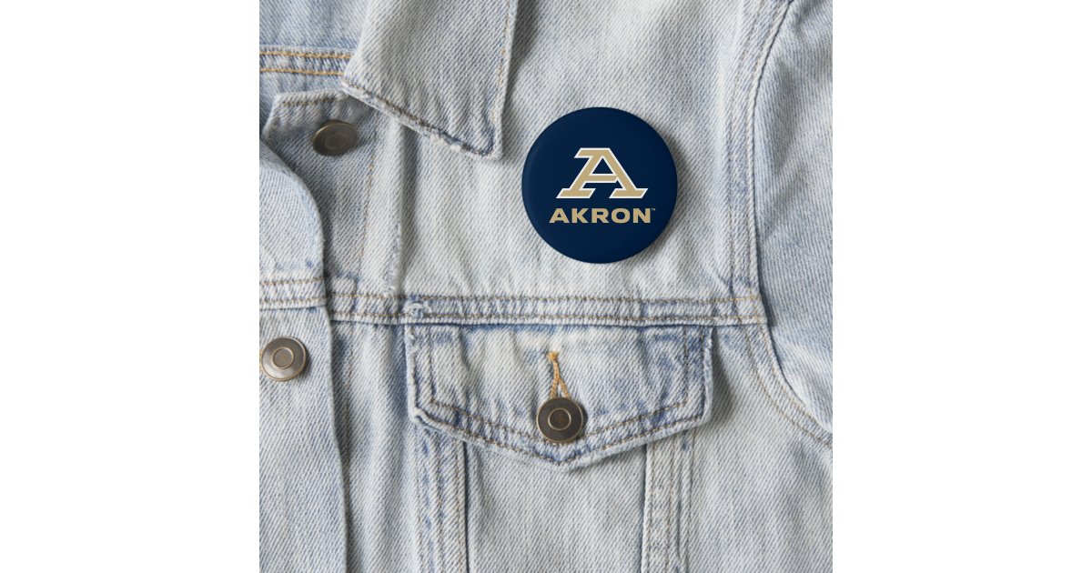 University of Akron | A Akron Button | Zazzle