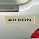 University of Akron | Akron Bumper Sticker | Zazzle