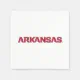 University of Arkansas Wordmark Logo Napkins | Zazzle