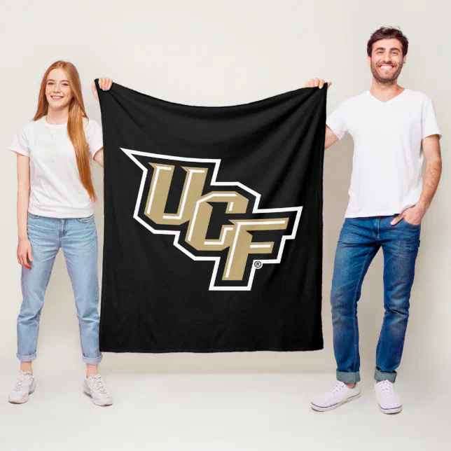 University of Central Florida UCF Knights Logo Fleece Blanket | Zazzle