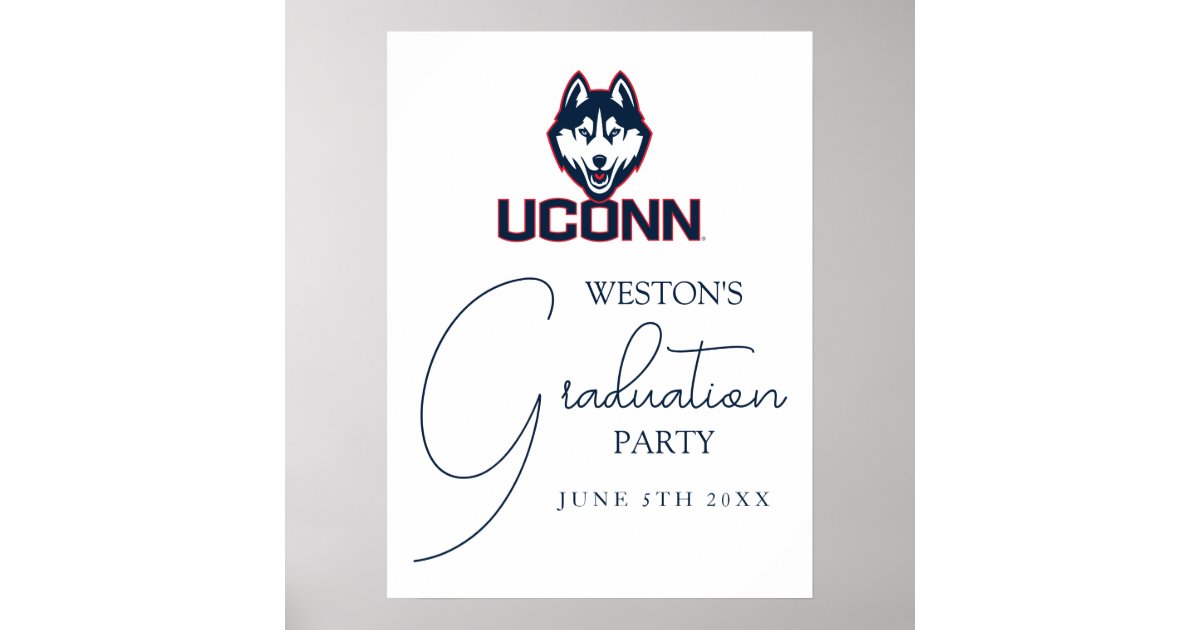 University of Connecticut | Huskies Poster | Zazzle