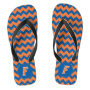 University of Florida F Flip Flops | Zazzle