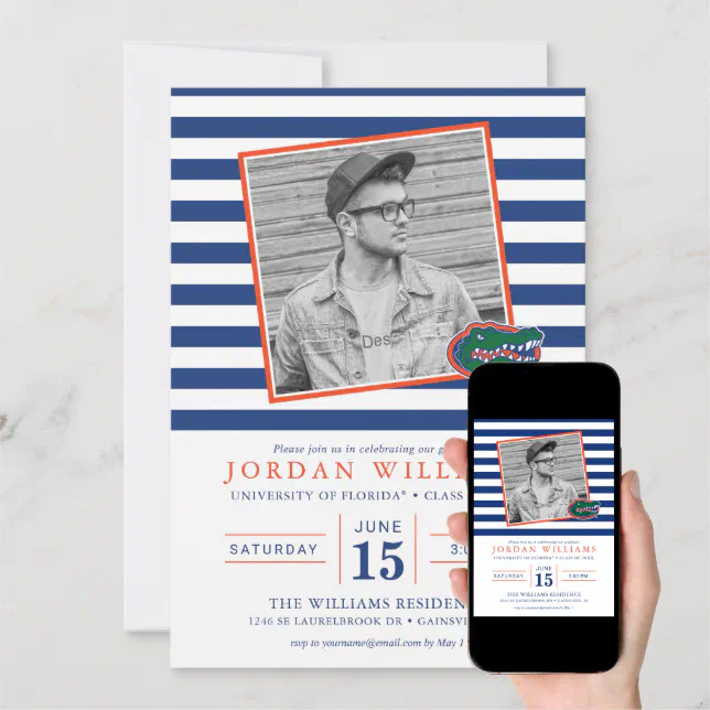 University of Florida Graduation Announcement | Zazzle