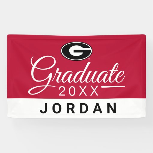 University of Georgia Graduate Banner | Zazzle