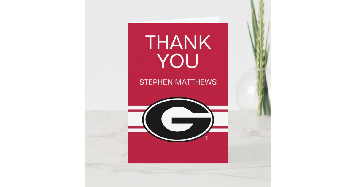 University of Georgia | Graduation Card | Zazzle