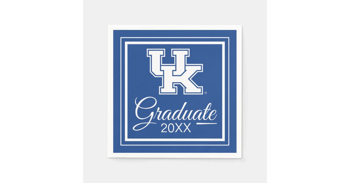 University of Kentucky | Graduation Napkins | Zazzle