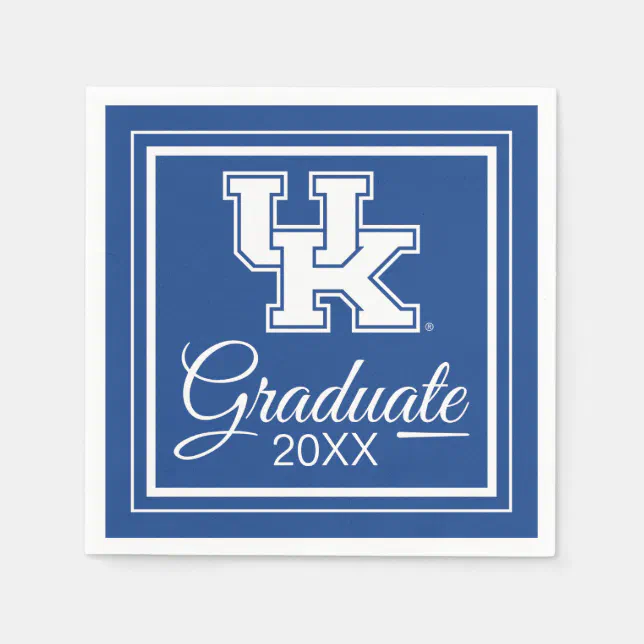 University of Kentucky | Graduation Napkins | Zazzle