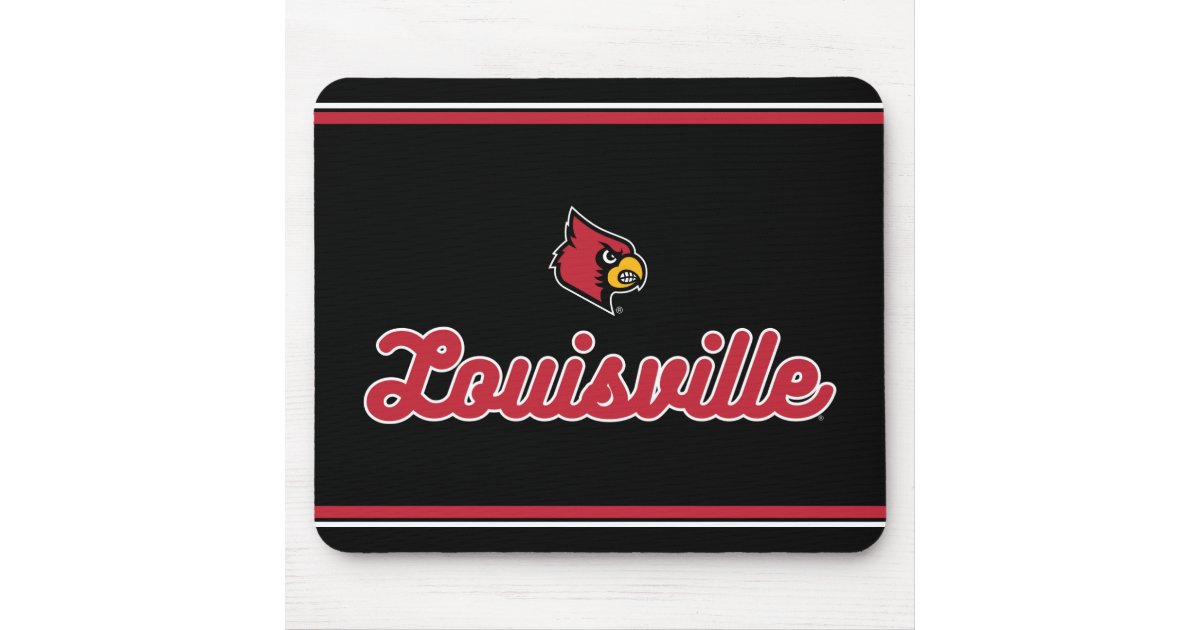 University of Louisville | Script Logo Mouse Pad | Zazzle
