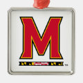University of Maryland "M" Logo Metal Ornament | Zazzle