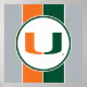 University of Miami U Poster | Zazzle