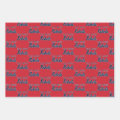 University of Mississippi | Ole Miss Rebels Wrapping Paper Sheets | Zazzle