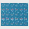 University of Mississippi | Ole Miss Wordmark Wrapping Paper | Zazzle