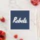 University of Mississippi | Rebels Script Napkins | Zazzle