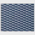 University of Mississippi | Rebels Script Wrapping Paper | Zazzle