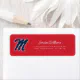University of Mississippi | Script M Label | Zazzle