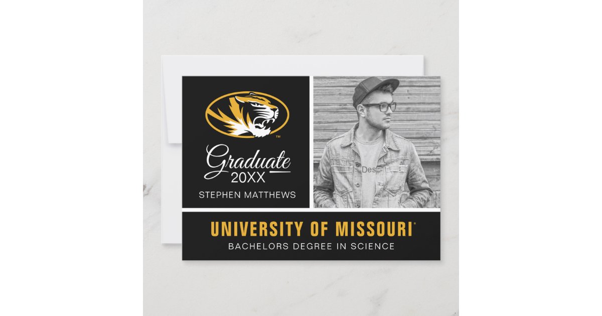 University of Missouri Graduate Invitation | Zazzle