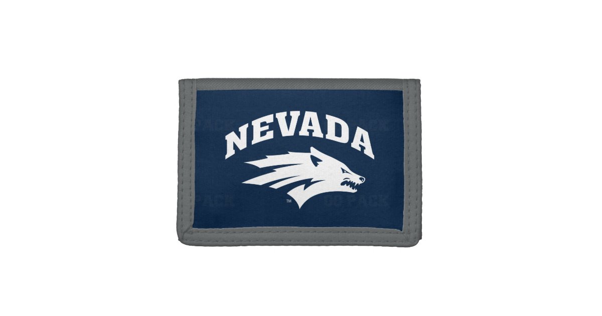 University of Nevada Logo Watermark Trifold Wallet | Zazzle