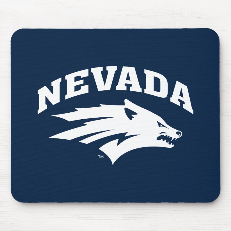 University of Nevada Sport Wolf Logo Mouse Pad | Zazzle