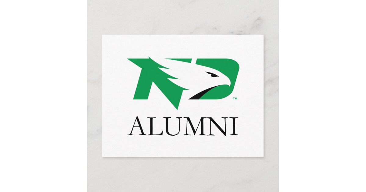 University of North Dakota Alumni Postcard | Zazzle