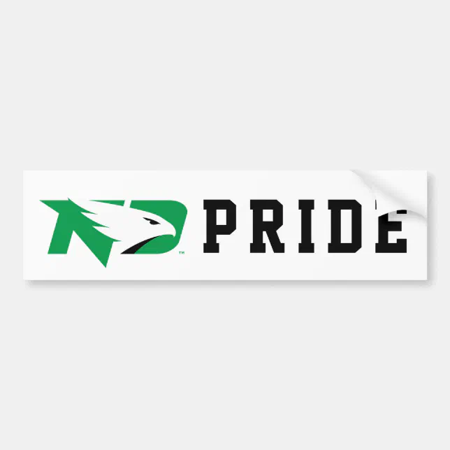 University of North Dakota Logo Bumper Sticker | Zazzle