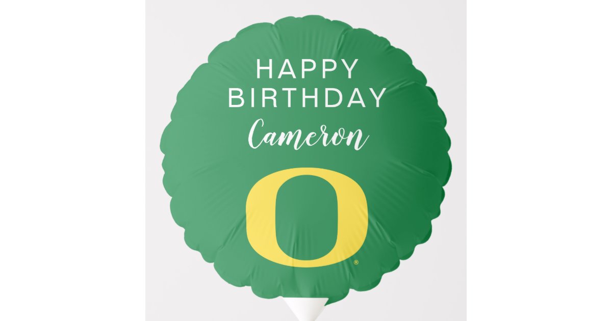 University of Oregon | Birthday Balloon | Zazzle