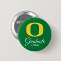 University of Oregon | Graduation Button | Zazzle