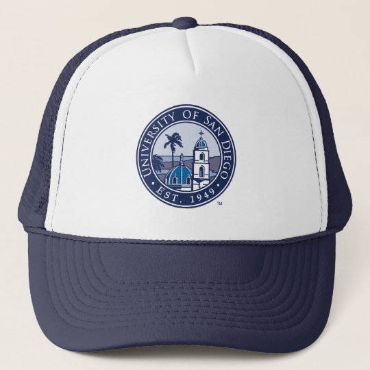 University of San Diego | Est. 1949 2 Trucker Hat | Zazzle.com