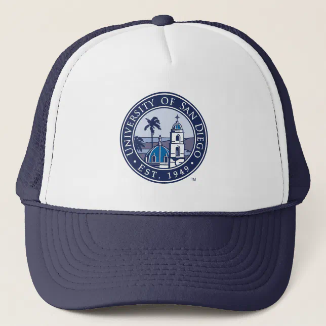 University of San Diego | Est. 1949 2 Trucker Hat | Zazzle