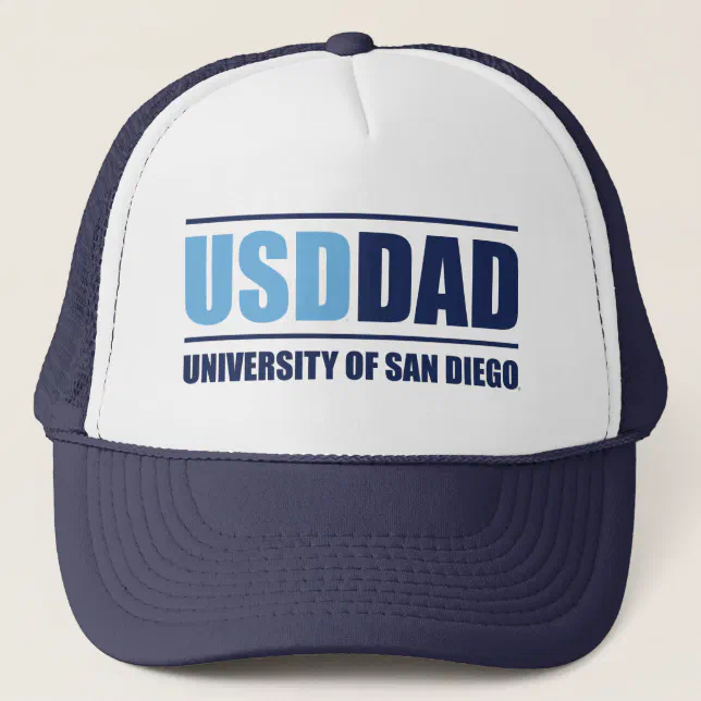 University of San Diego | USD Dad Trucker Hat | Zazzle
