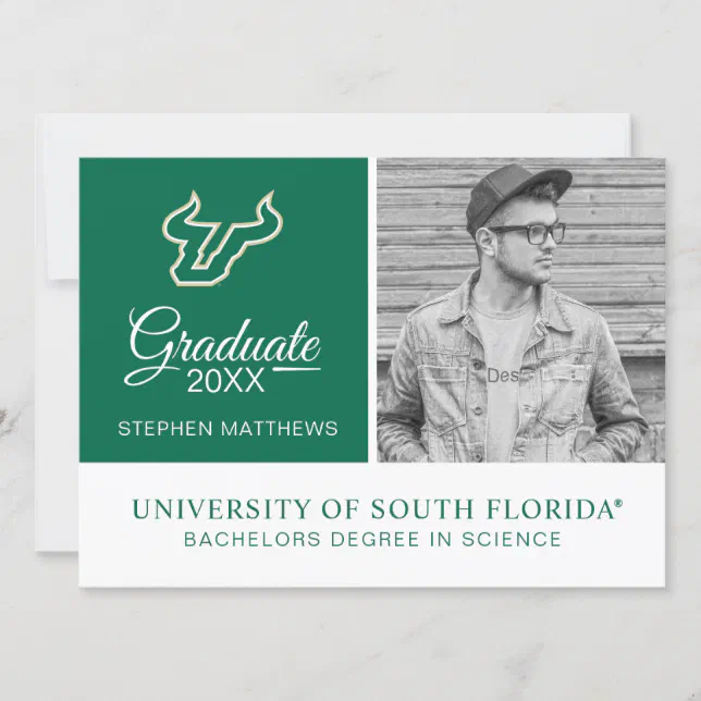 University of South Florida Graduate Invitation | Zazzle